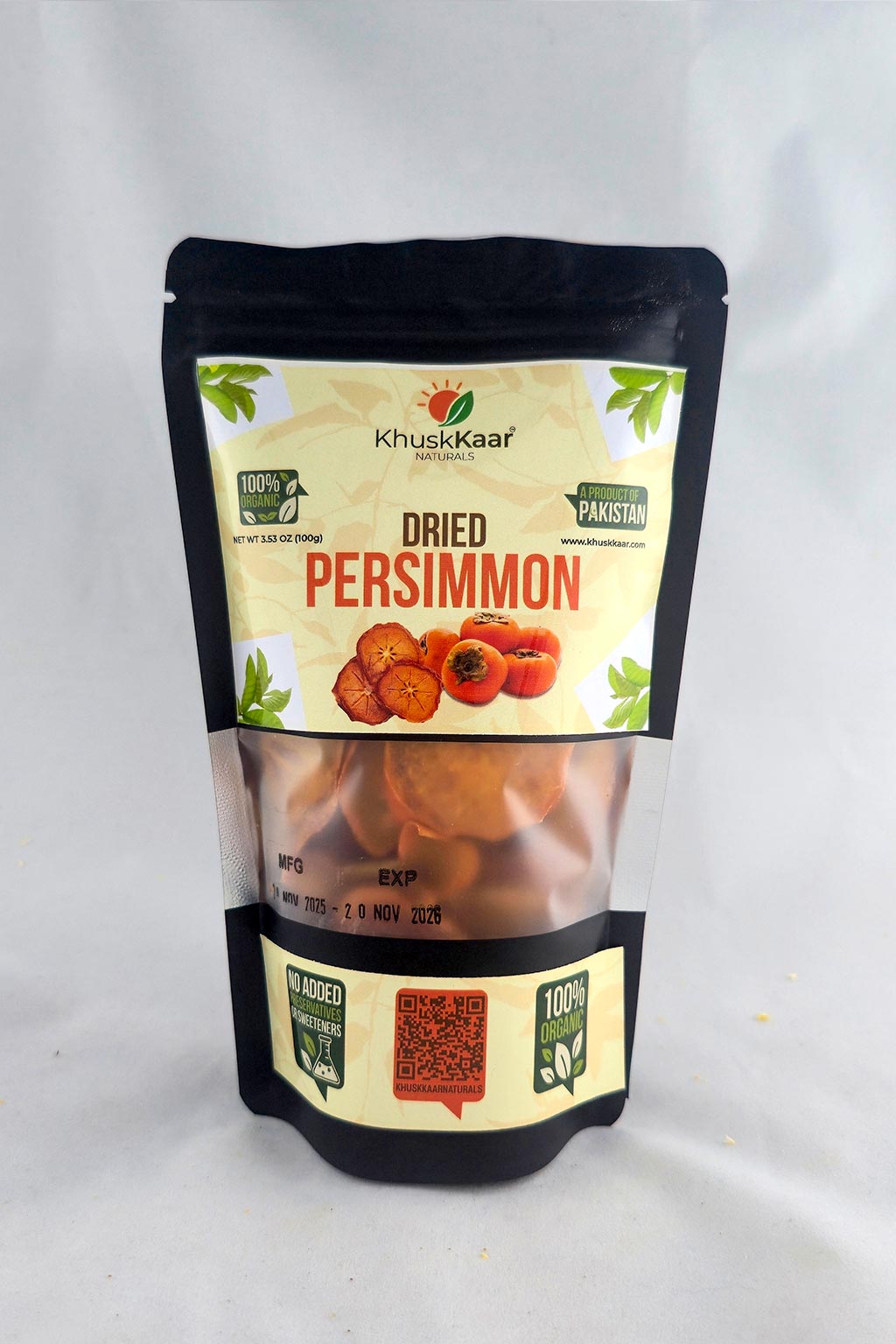 Dehydrated Persimmon – KHUSKKAAR NATURALS